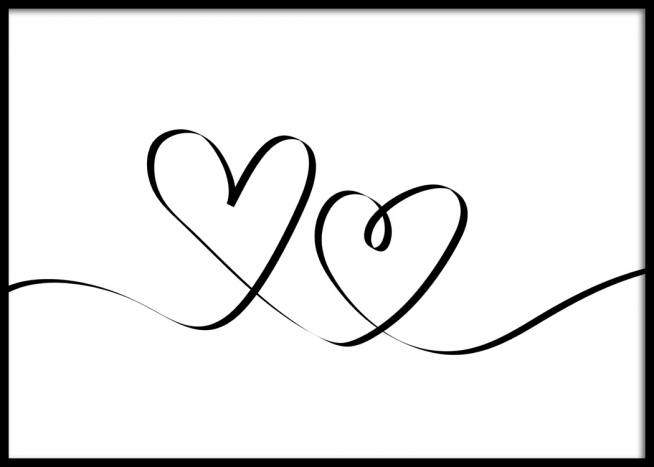 Stor Hjerte Sjablong